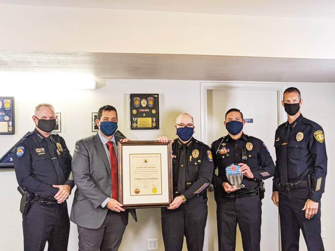 SRPD Receives Full Accreditation From ALEAP | O'odham Action News: Home