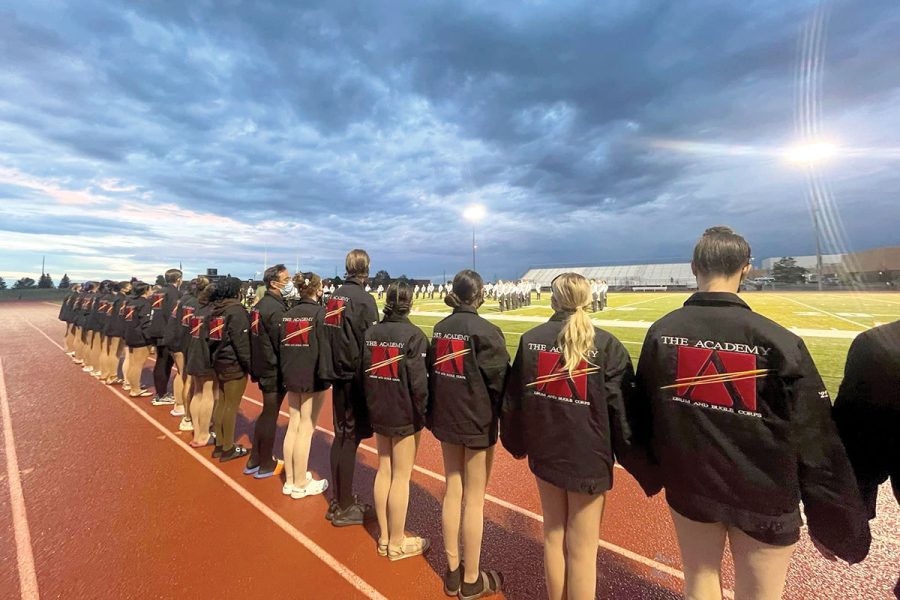 Kennise McGertt Continues Flag Tossing with ASU Marching Band | O'Odham ...