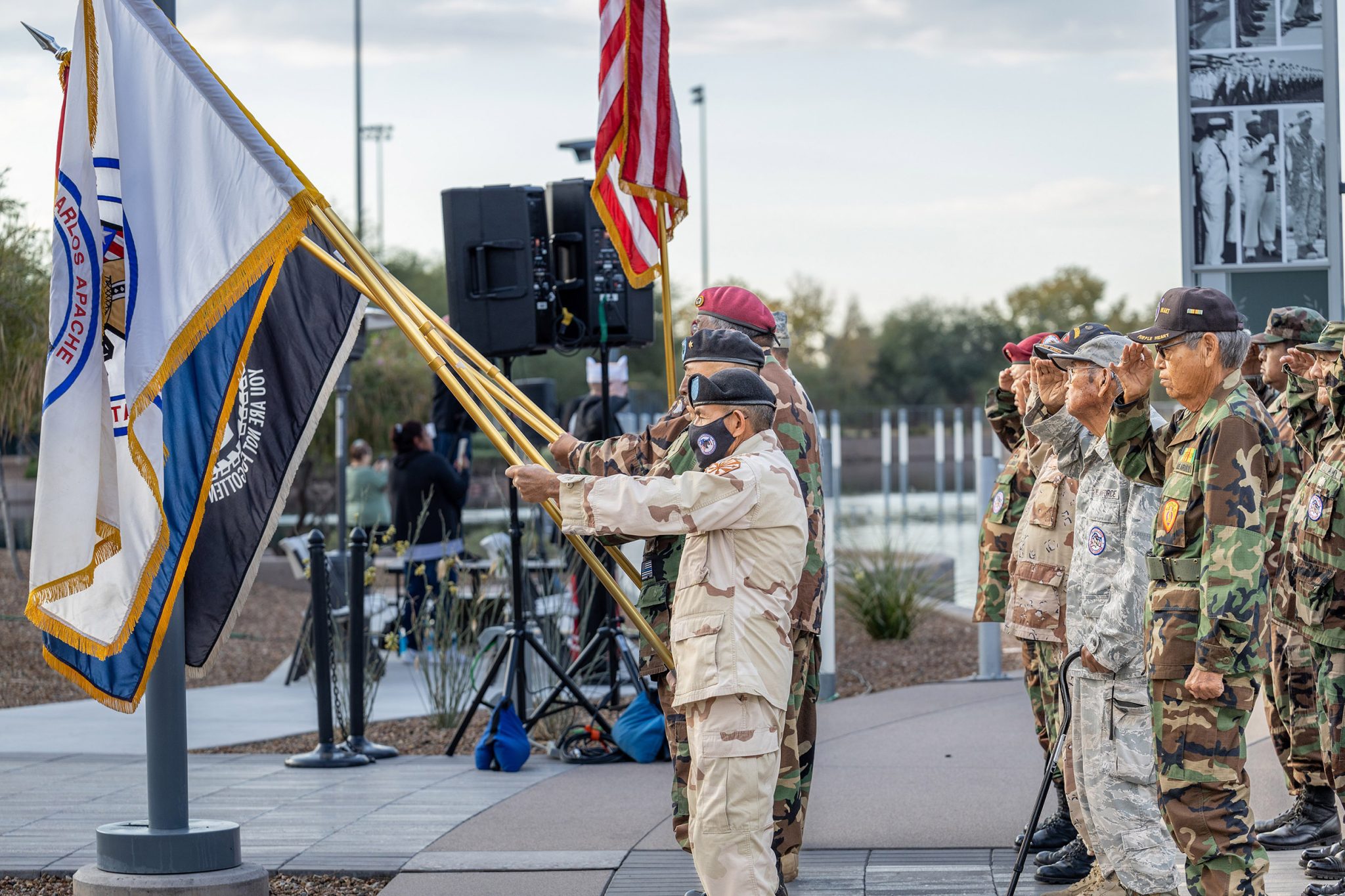 Flag Breathing Ceremony Honors Fallen Service Members of Pearl Harbor ...
