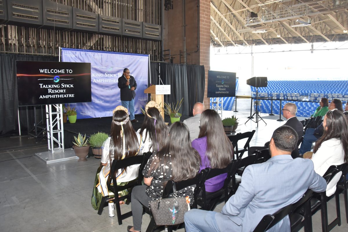 Talking Stick Amphitheatre Holds Ribbon Cutting | O'Odham Action News