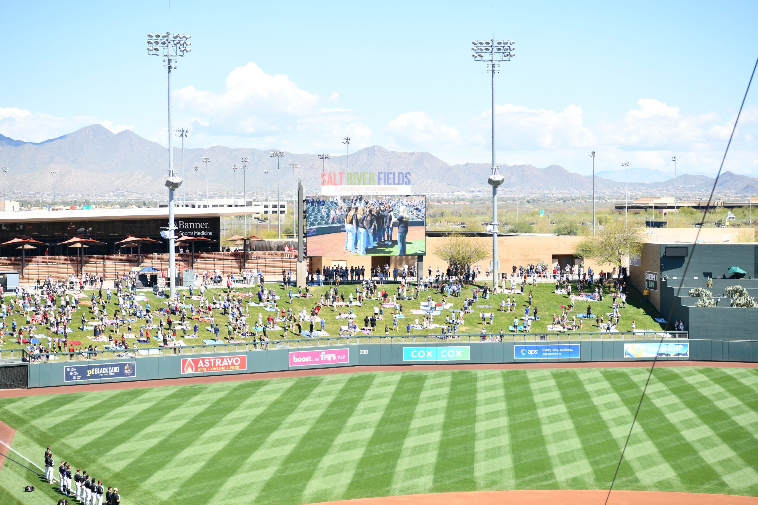 Salt River Fields Sets Spring Training Attendance Record | O'odham ...