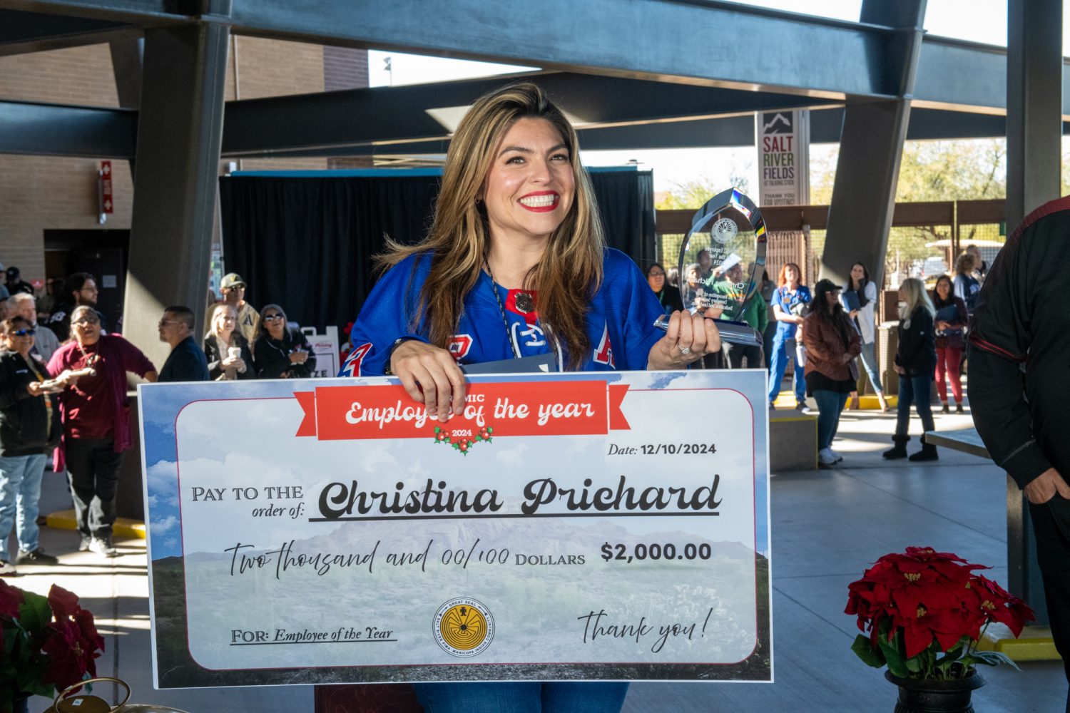 Employee Holiday Luncheon Held at Salt River Fields | O'Odham Action News