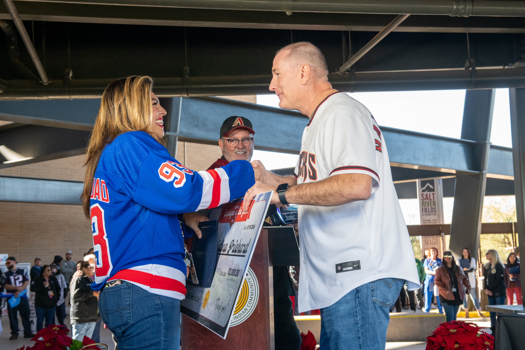 Employee Holiday Luncheon Held at Salt River Fields | O'Odham Action News
