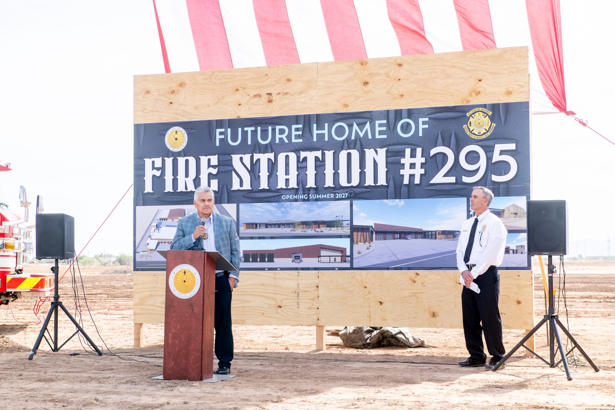 Salt River Fire Department Breaks Ground on Station 295 | O'Odham ...